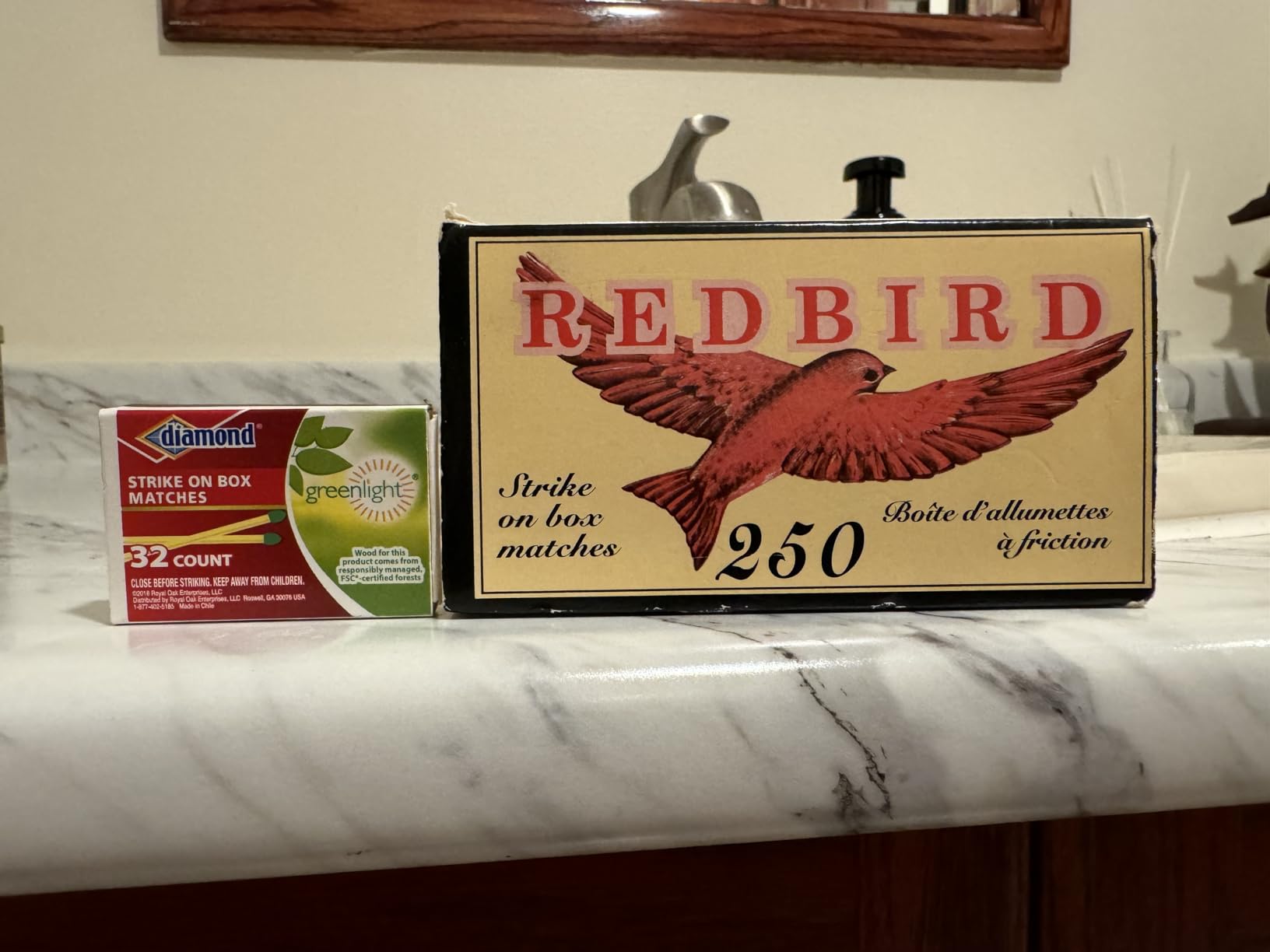 Greenlight Diamond Strike on Box Matches, 32 Count (Pack of 10 ...