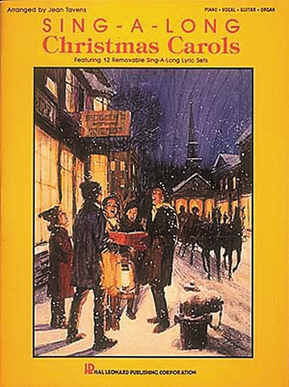 Sing-A-Long Christmas Carols: Includes Pull-Out Lyric Sheets!: Hal ...