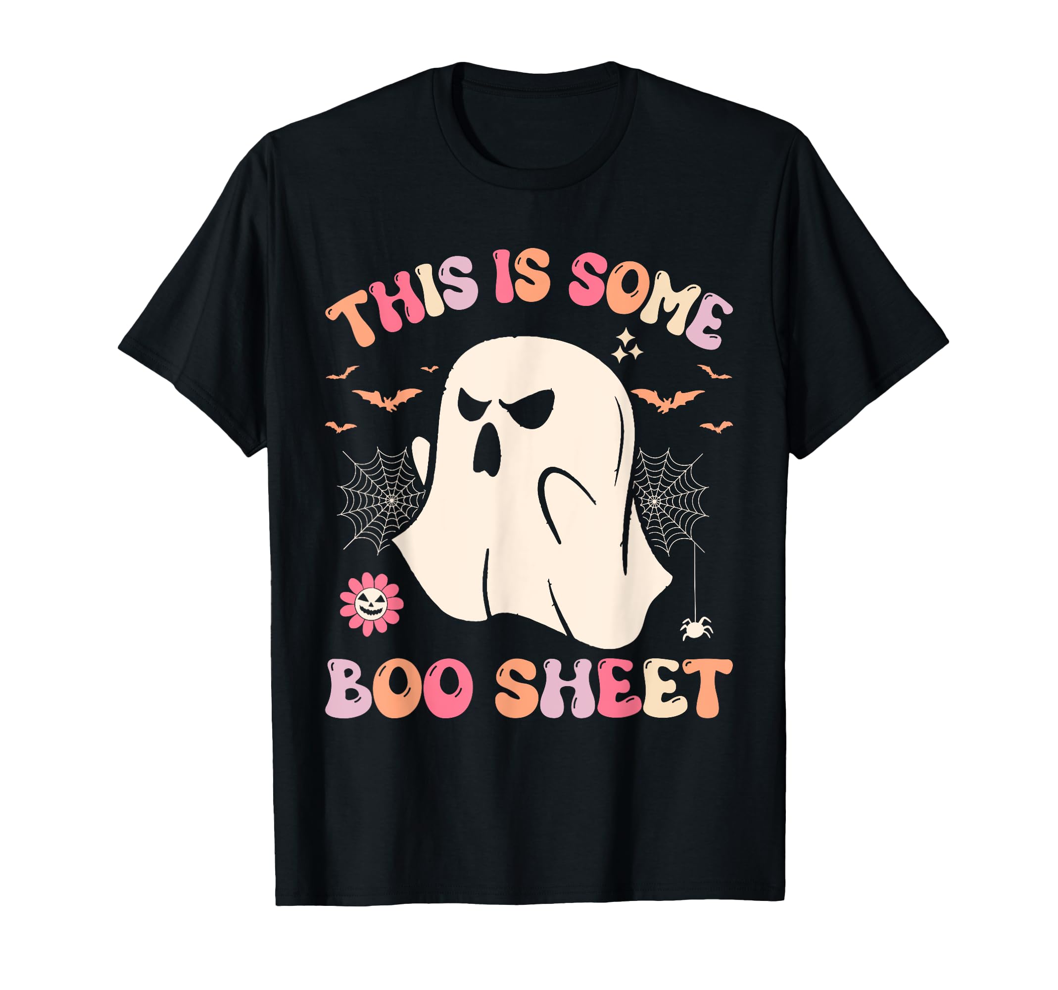 Amazon.com: Groovy Halloween Boo Ghost Costume This is Some Boo Sheet T ...