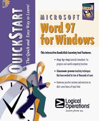 Microsoft Word 97 for Windows QuickStart : Logical Operations: Amazon ...