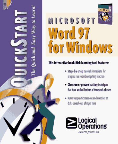Microsoft Word 97 for Windows Quickstart: O'Shea, Jim: 9781562764715: Books - Amazon.ca