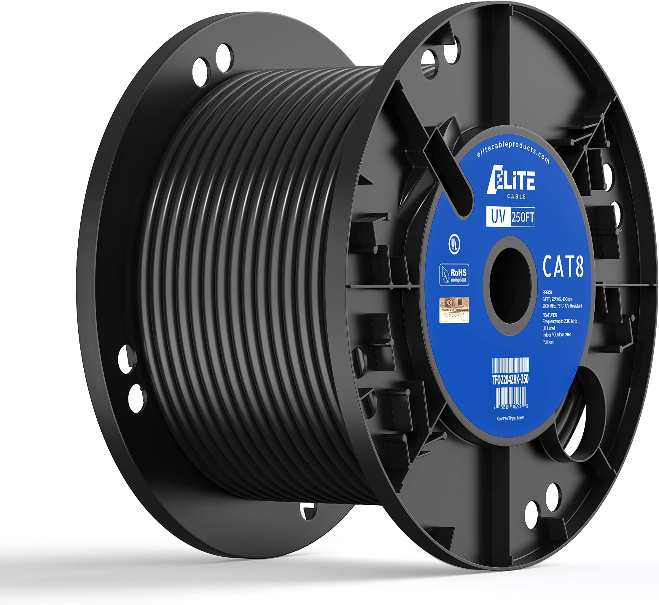 Amazon.com: Cable Matters 6-Pack Tool Free Shielded RJ45 Cat 8, Cat8 ...