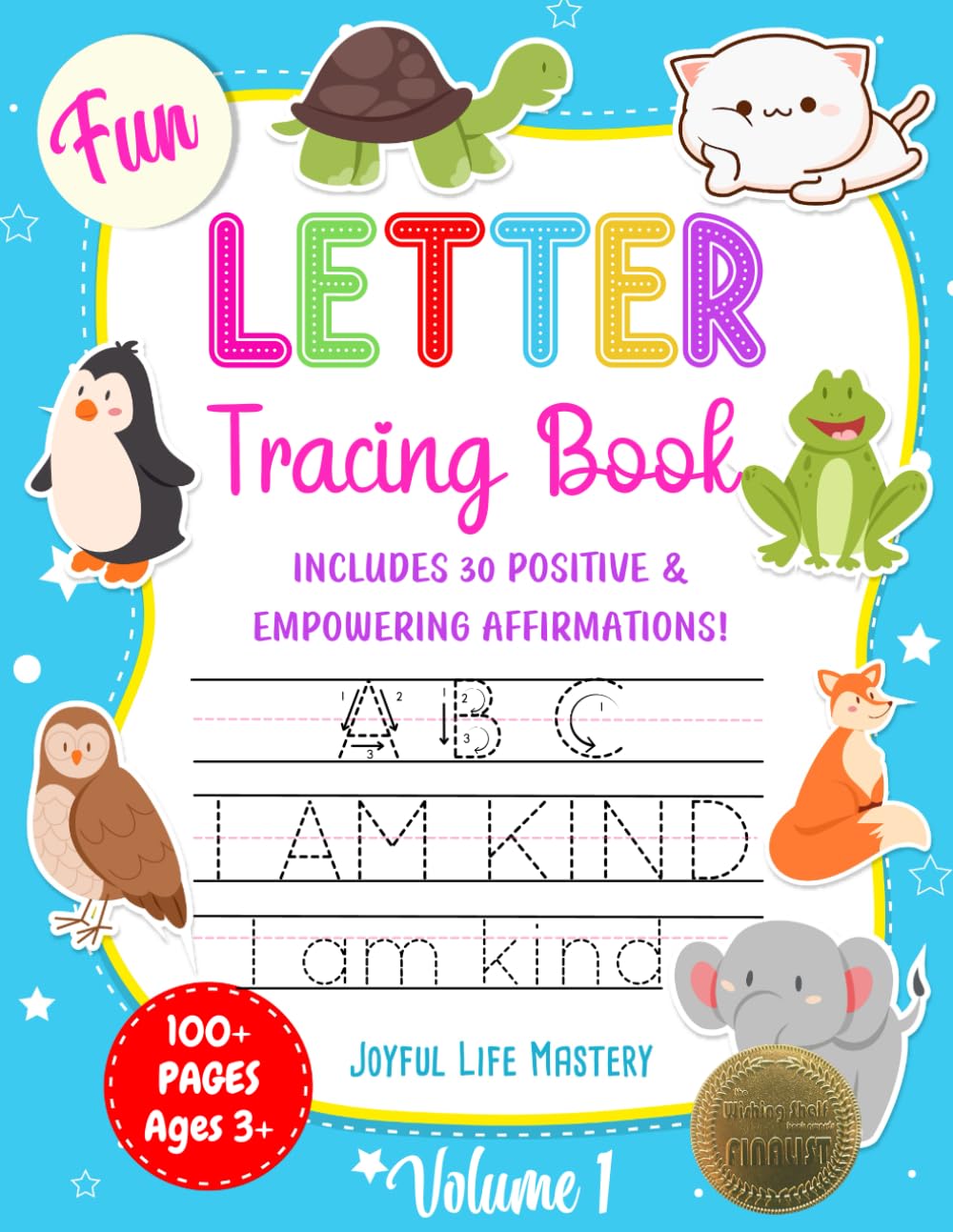 Fun Letter Tracing Book Vol 1: A Joyful Letter Practice Workbook For ...
