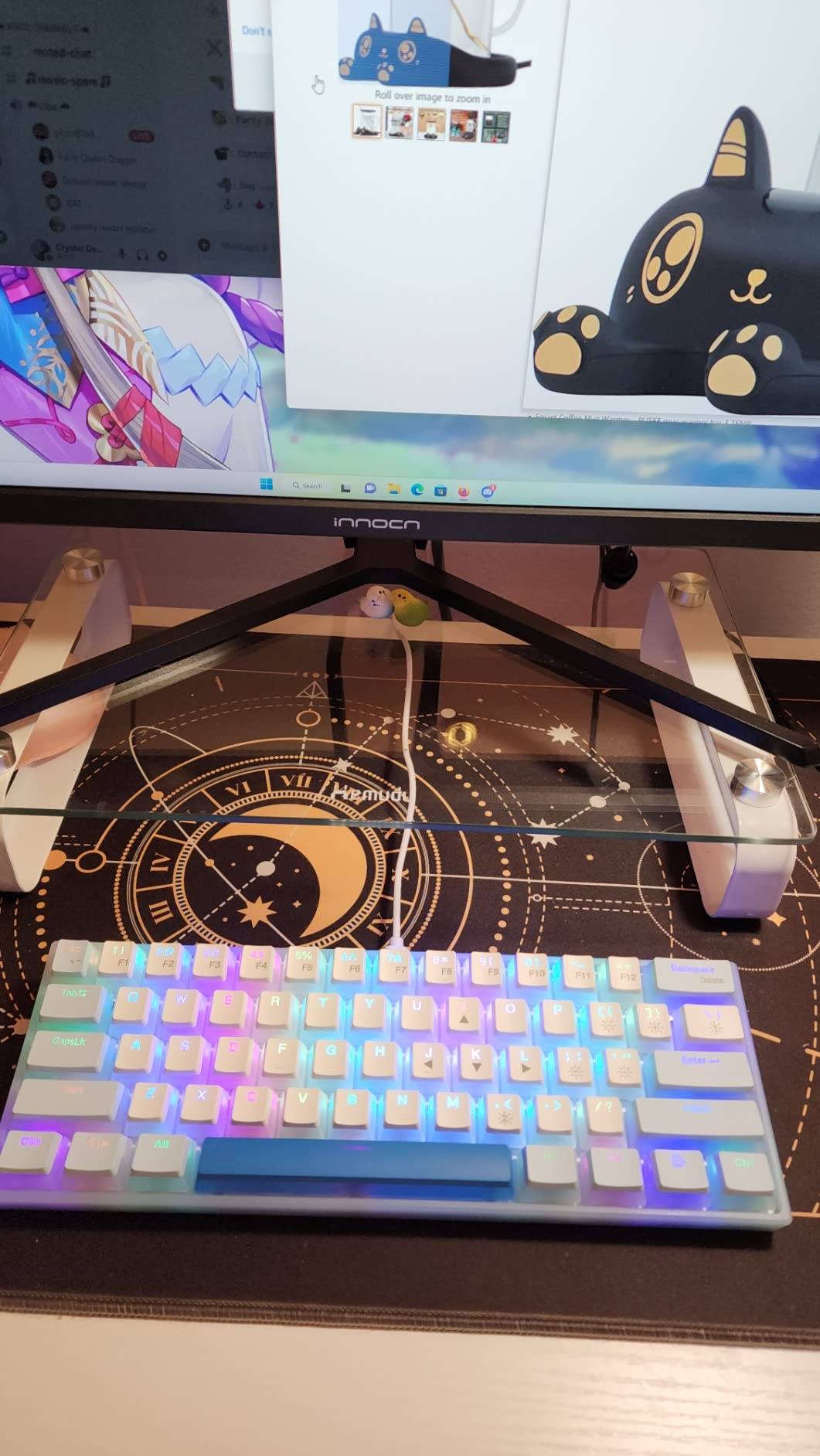 $11/mo - Finance Womier WK61 Purple Keyboard - 60% Mechanical Keyboard ...