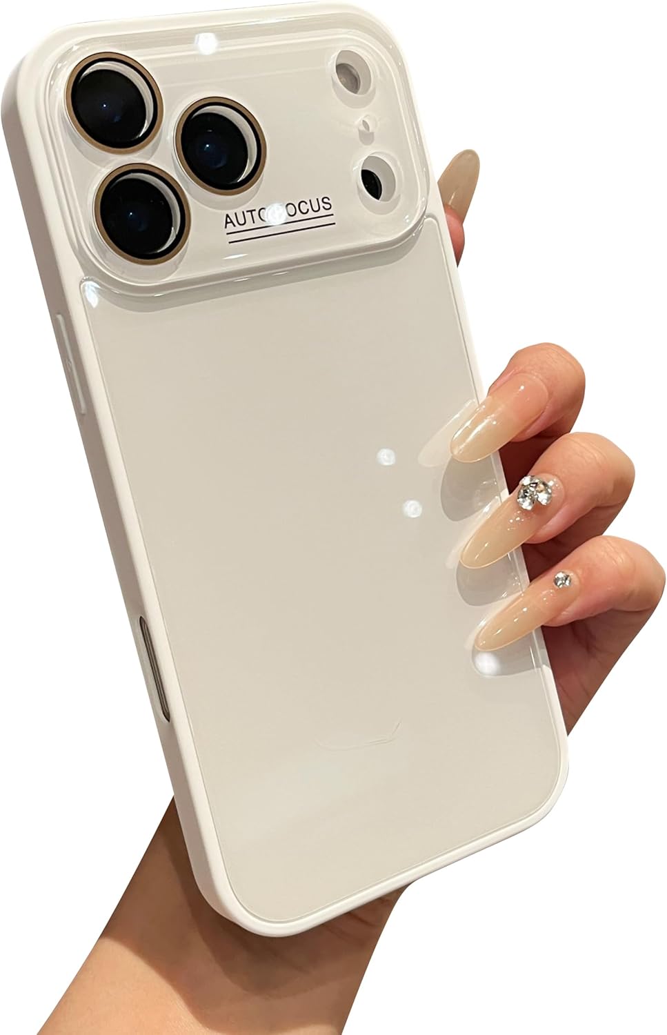 Amazon.com: Caseative Crystal Camera Protection Solid Color Compatible ...