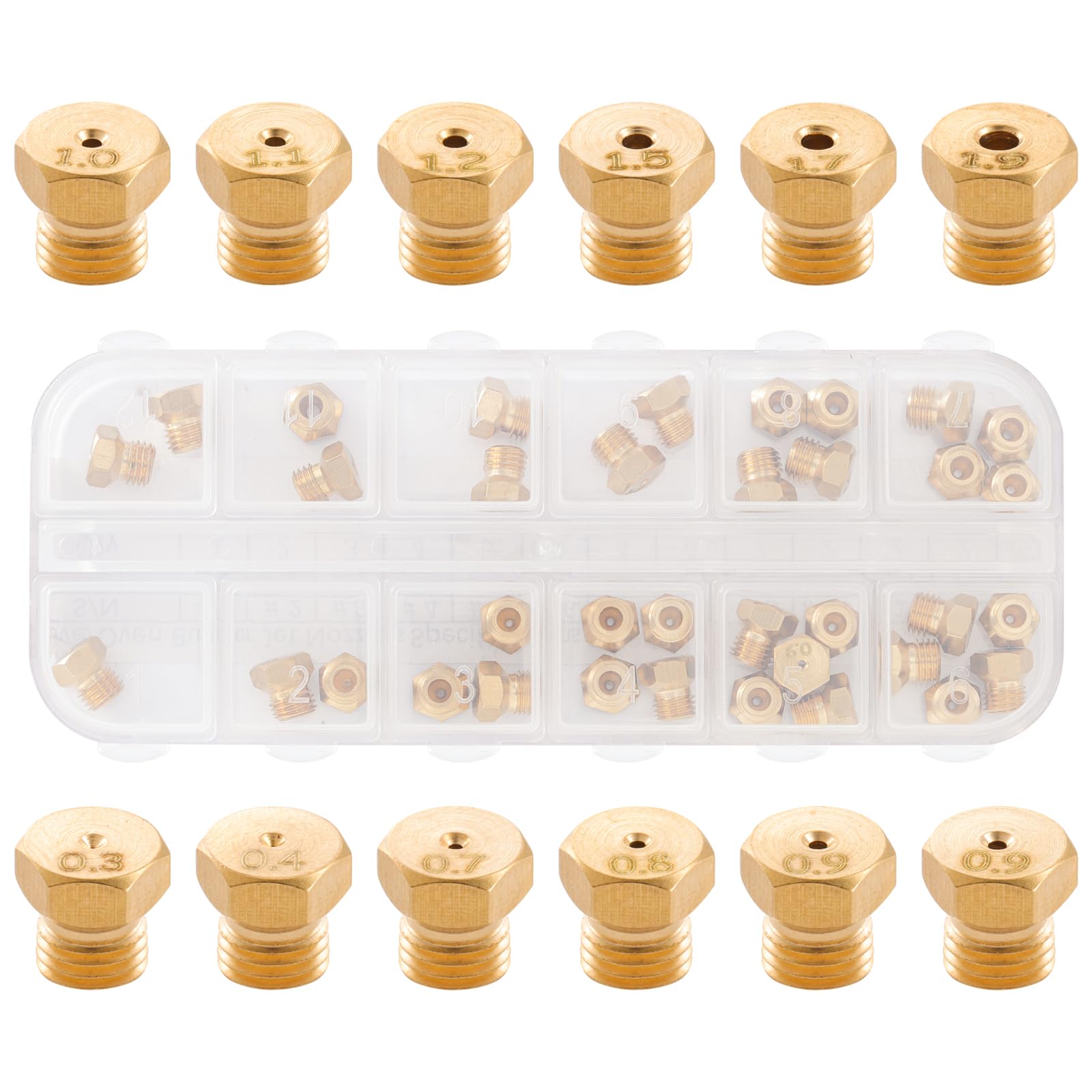 Amazon.com: Range Stove Oven Orifice Conversion Kit, Natural Gas to ...