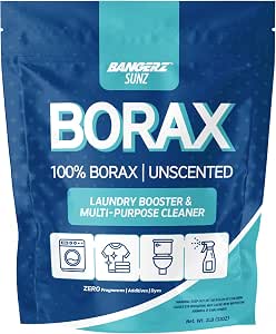 Amazon.com: Bangerz Sunz Borax 32oz Laundry Booster, Powder, 2 Pounds ...
