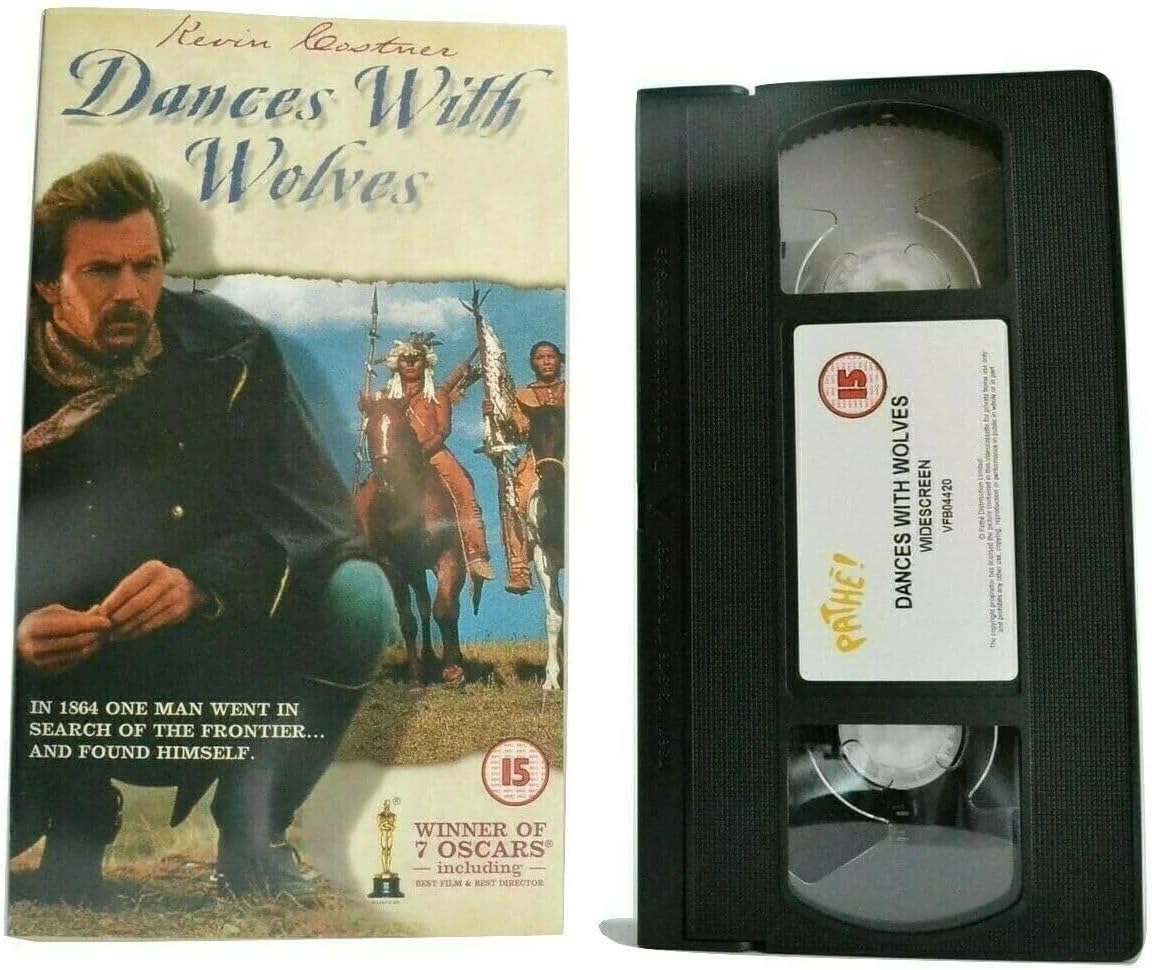 Dances With Wolves [VHS]: Amazon.co.uk: DVD & Blu-ray