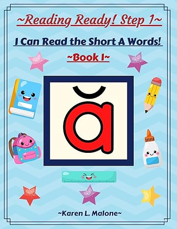 Amazon.com: Reading Ready! I Can Read the Short A Words! Step 1 ~Book 1 ...
