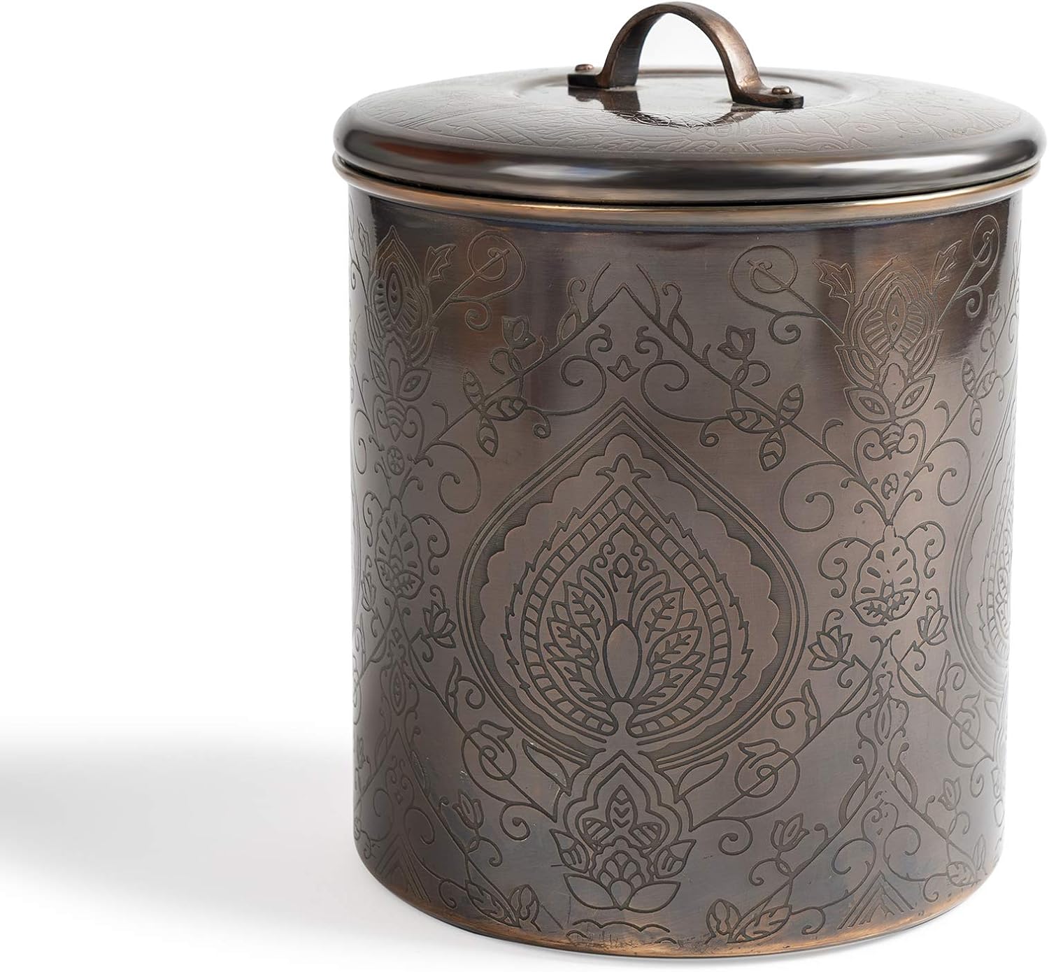 Amazon.com: NuSteel Etched 2 QT Stainless Steel, Beautiful Food Storage ...