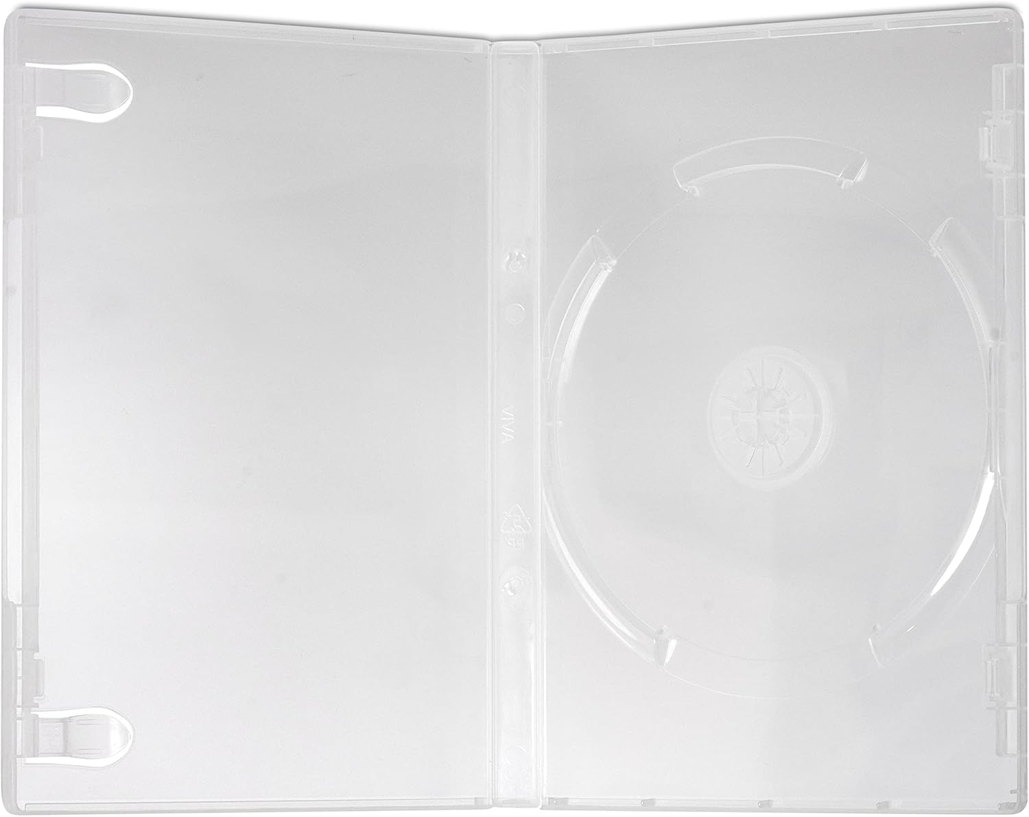 10 x Clear Viva Elite Single Disc DVD Case By Dragon Trading - BigaMart