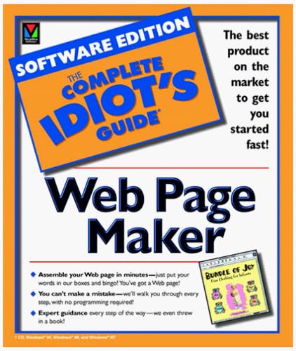 Complete Idiots Guide Web Page Maker : Amazon.ca: Software