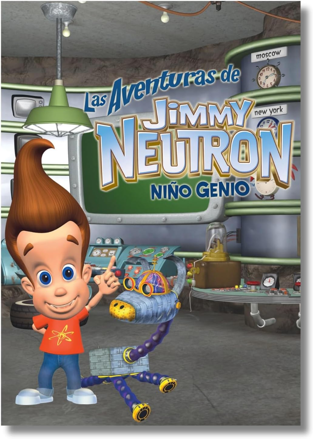 Amazon.com: Boy Genius Jimmy Neutron Cartoon Poster, Aesthetic room ...