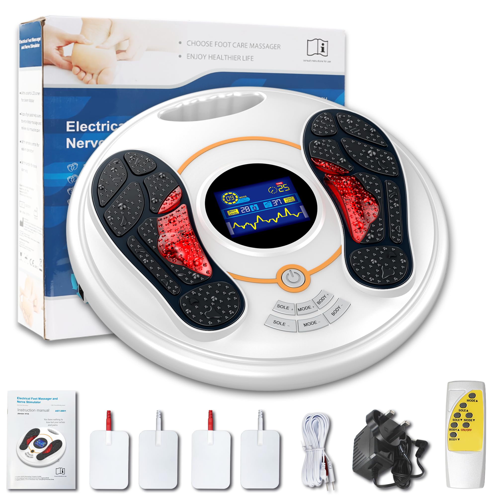 Amazon.com: Creliver Plantar Fasciitis Relief Stimulator, EMS Foot ...