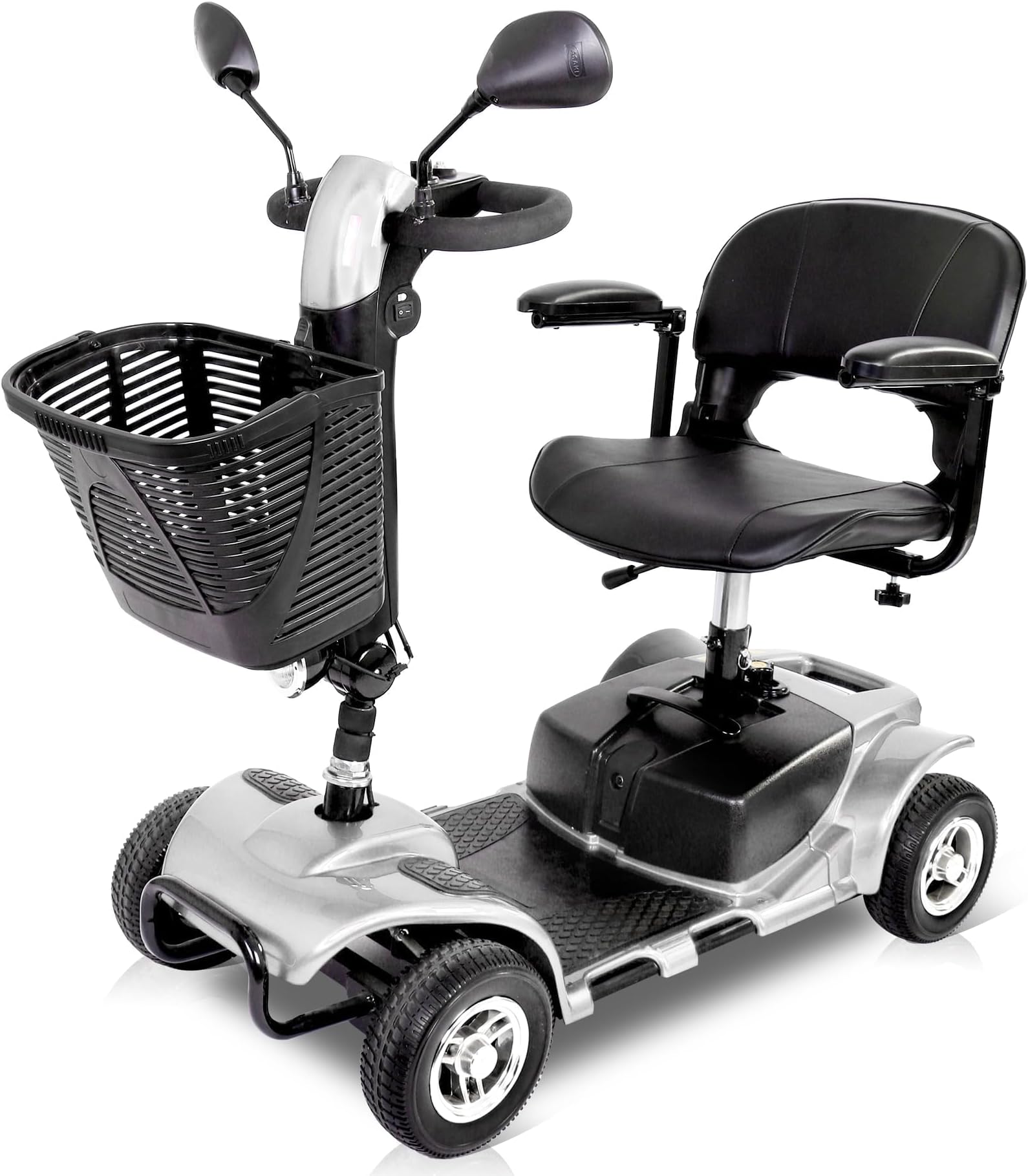 Amazon.com: Deluxe Scooters Portable Plus - Adult Mobility Scooter with ...