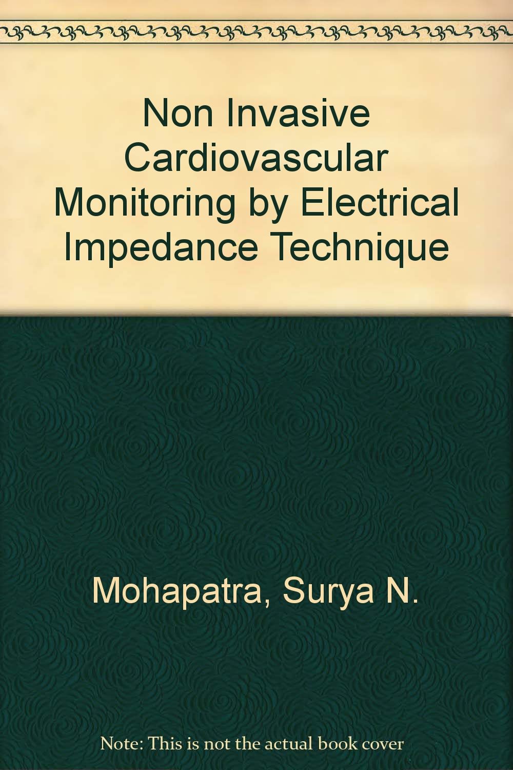 Non Invasive Cardiovascular Monitoring by Electrical Impedance ...