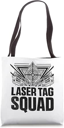 Amazon.com: Laser Tag Squad Lasers Shooting Tote Bag : Clothing, Shoes ...