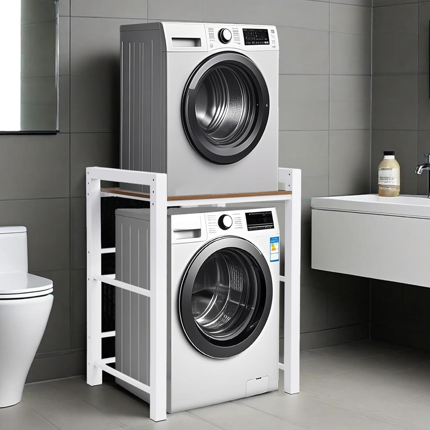 Wunderschone Trockner Waschmaschine Regal Bilder
