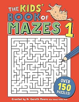 The Kids' Book of Mazes 1 (Buster Puzzle Books) : Moore, Dr Gareth ...