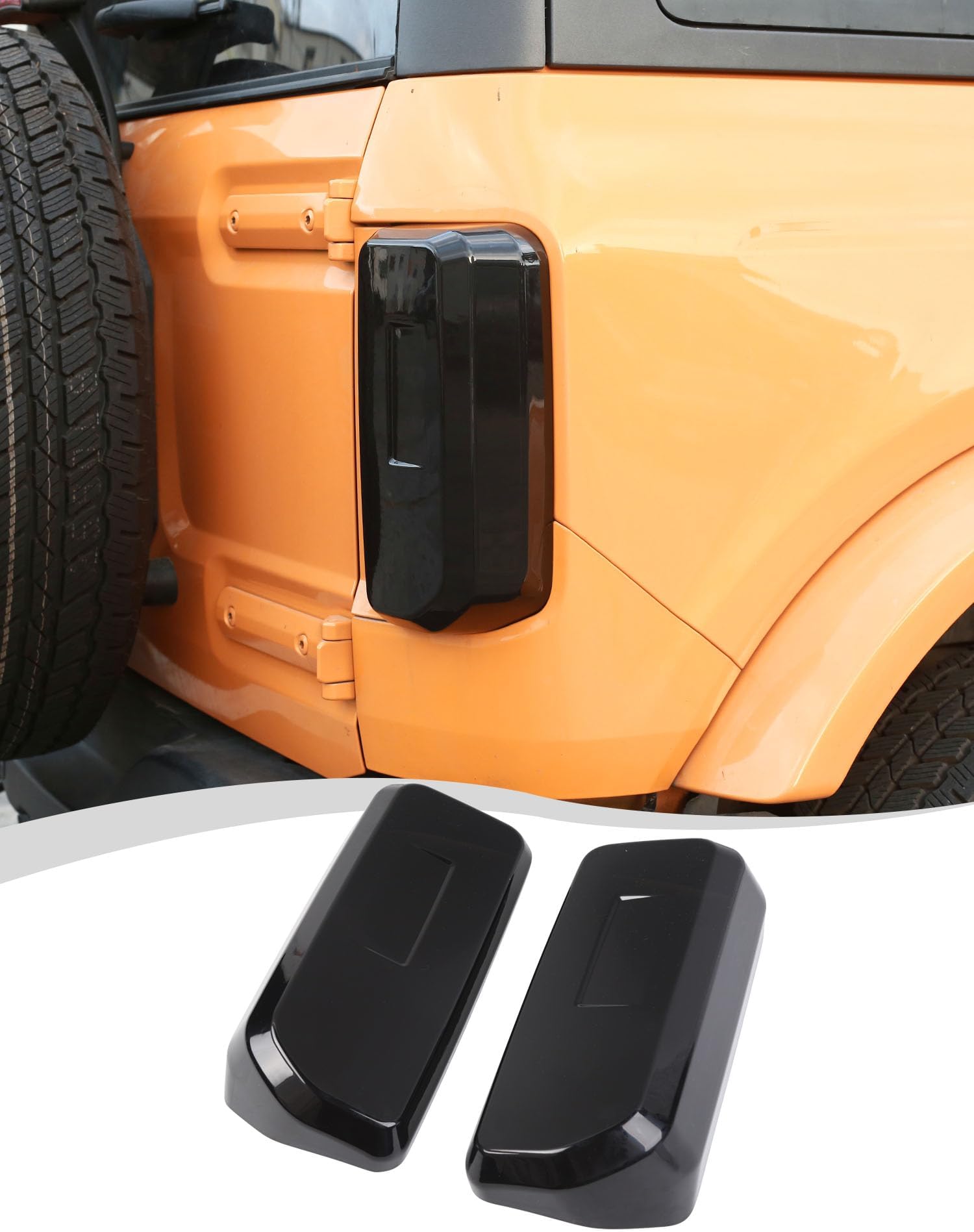 Amazon.com: Hoolcar Tail Light Cover Rear Lamp Guard Protector Trim ...