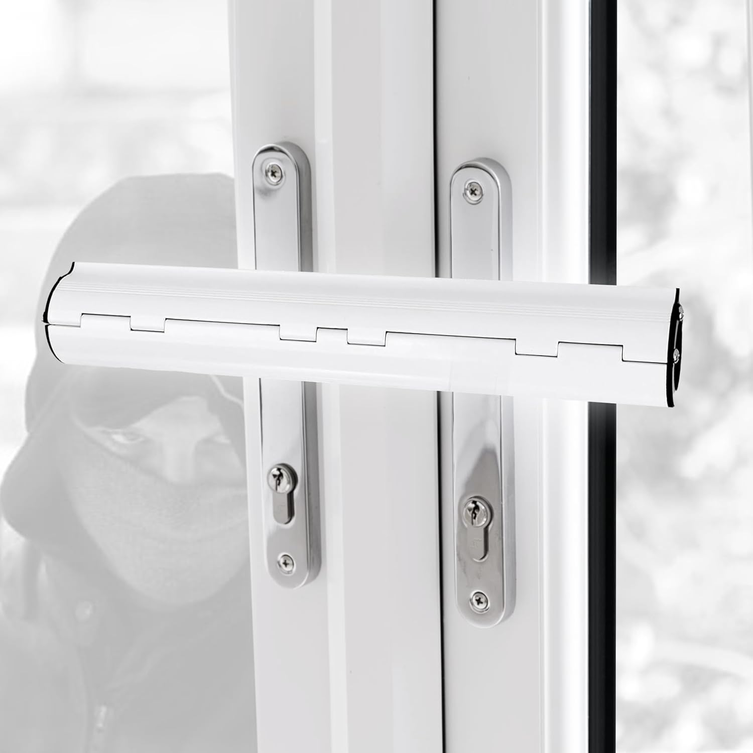 Home Secure™ Patio Door Security Lock for French Double Doors ...