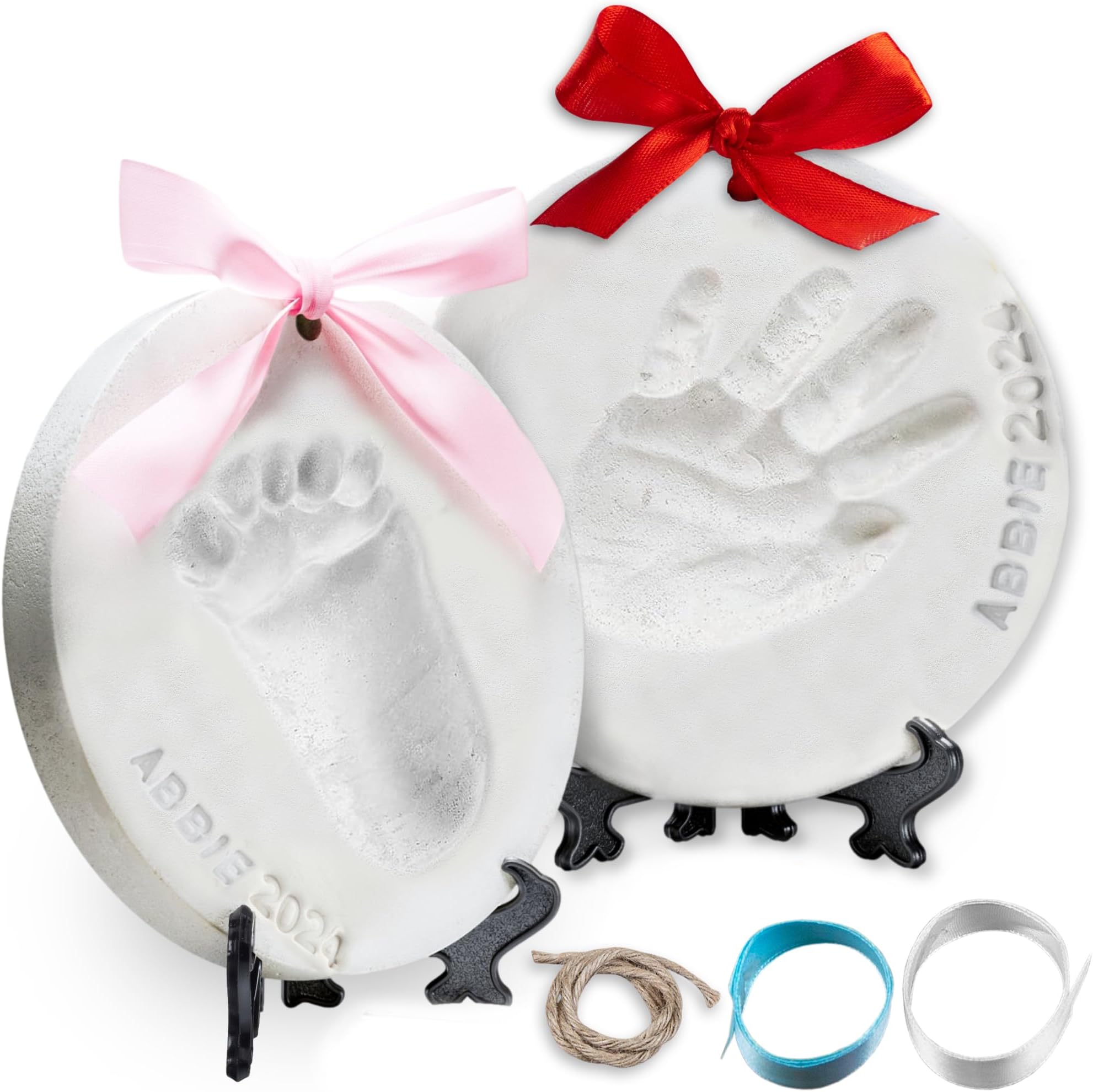 Amazon.com : Pet Paw Print Impression Kit Makes (2) Dog Keepsake ...