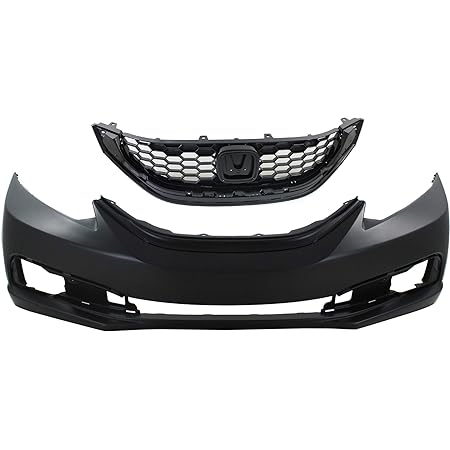 Amazon.com: ECOTRIC Front Grille w/Molding Compatible with 2013-2015 ...