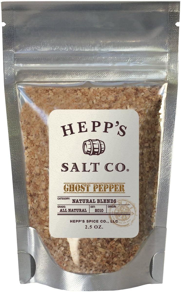 Amazon.com : The Spice Lab - (3.5 oz) Ghost Pepper Salt (Naga Jolokia ...