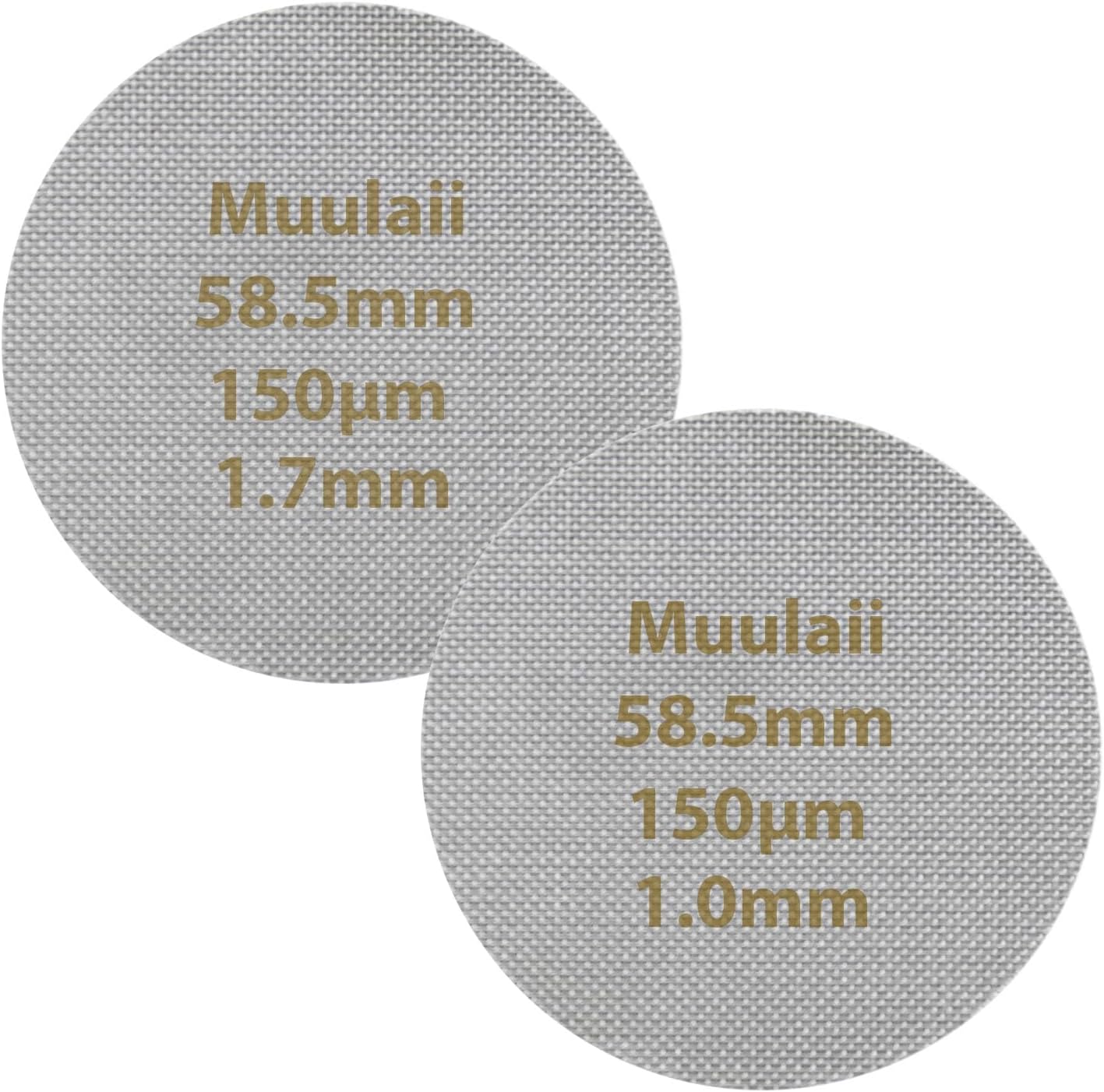 Amazon.com: Solid Stainless Steel Mesh Coffee Filter, Reusable Metal ...