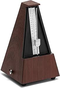Theodore Wooden Mechanical Metronome - Classic Pyramid Style - Ideal ...