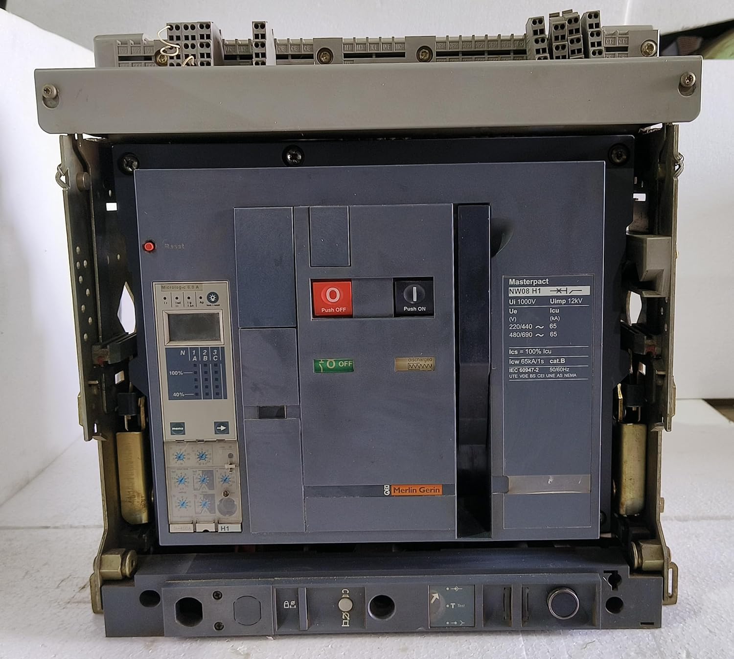 Amazon.com: Automatic Circuit Breaker (ACB) NW08 H1 800 AMP 3 Pole ...