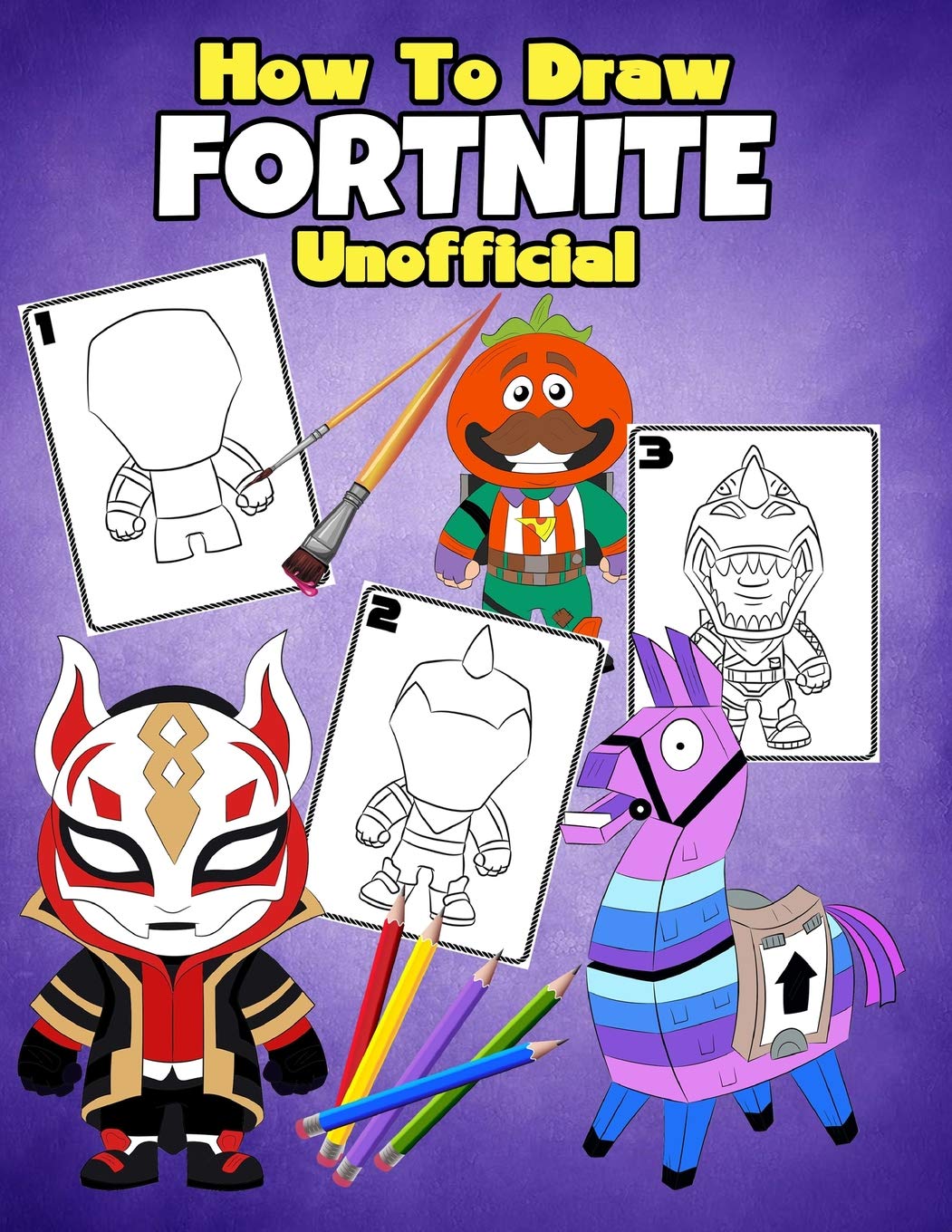 Buy How To Draw Fortnite Unofficial: Chibi Coloring Book And How To ...