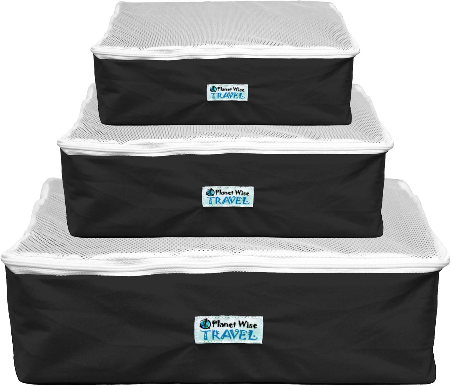 Amazon.com: Planet Wise Packing Cube - Small - Black Voyage : Clothing ...