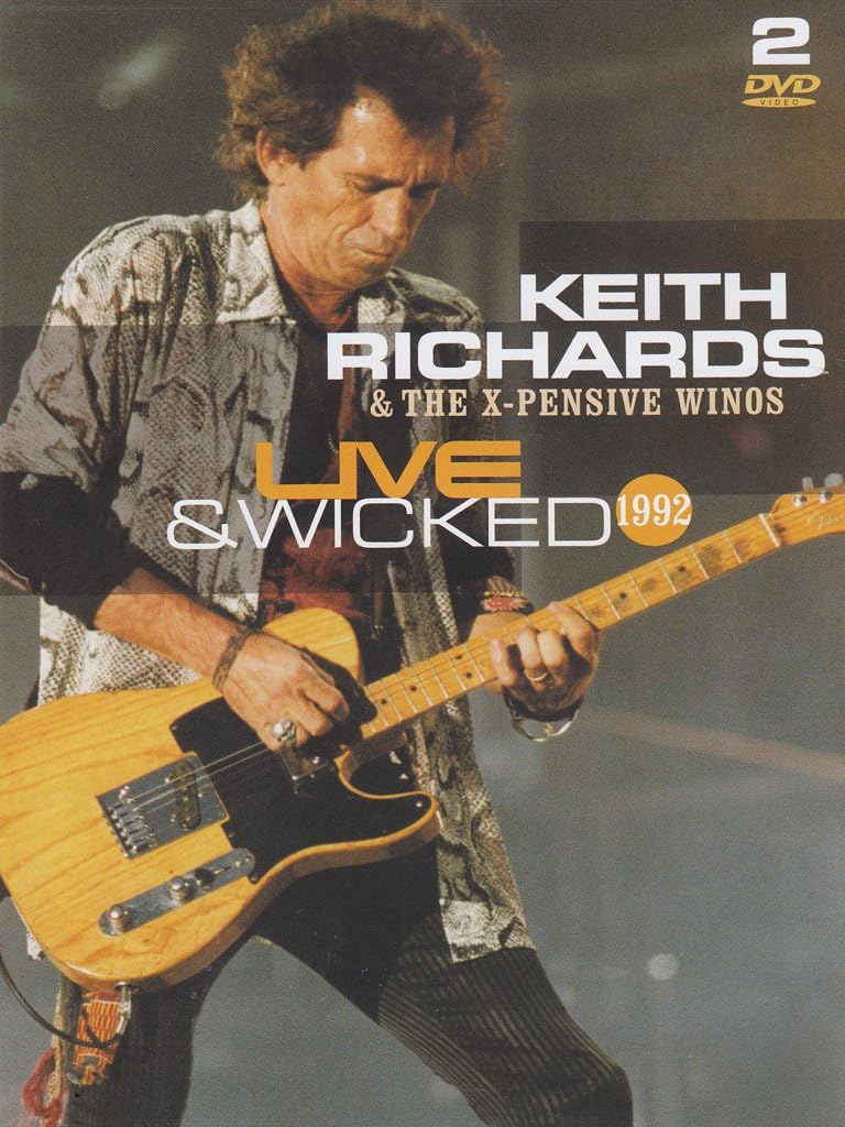 Keith Richards & The X-Pensive Winos-Live & wicked-1992: Amazon.fr ...