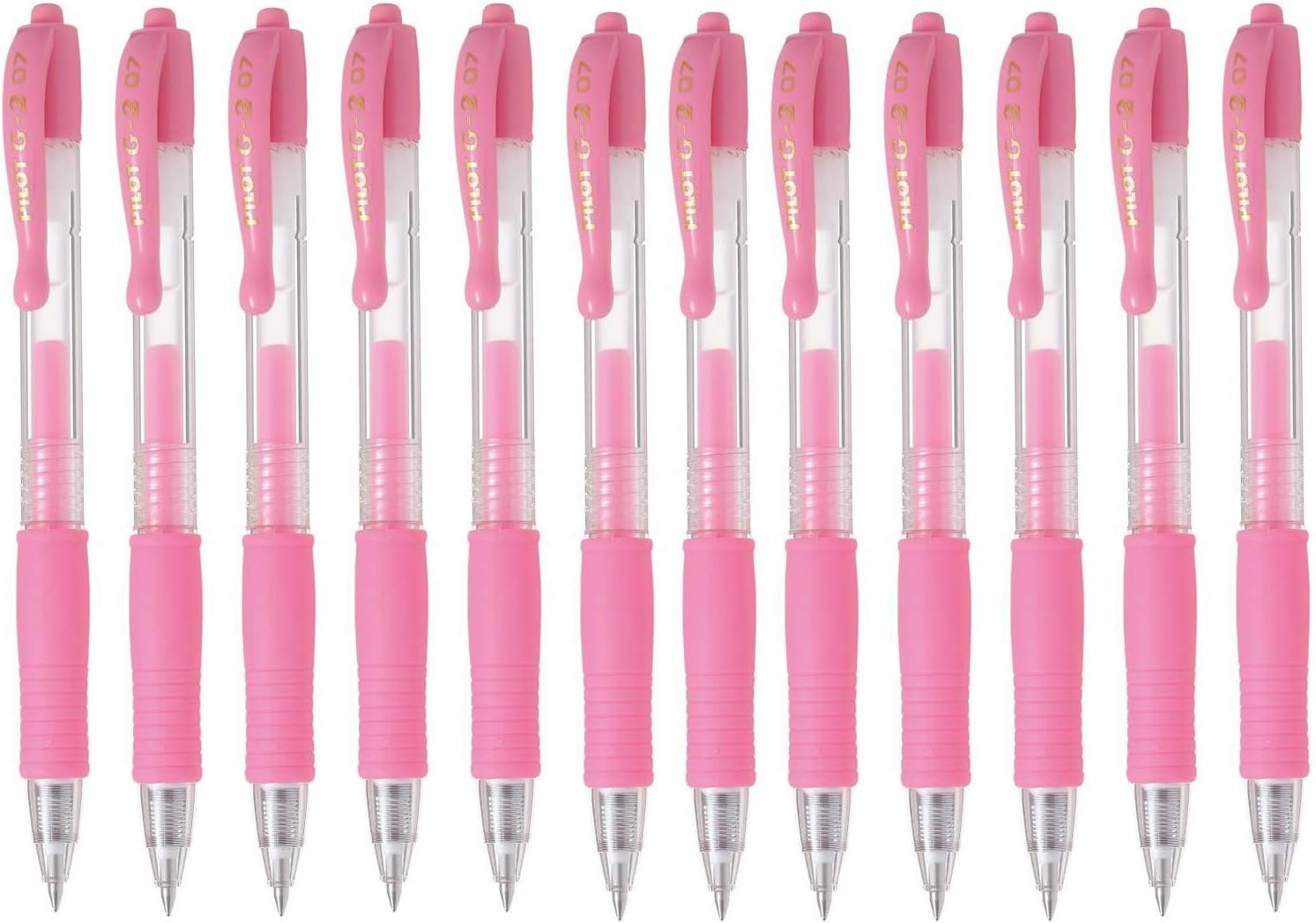 Amazon.com: Pilot G2 Retractable Pastel Gel Ink Rollerball Pens, Fine ...