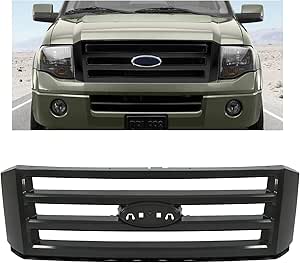 Amazon.com: KUAFU Front Grille Grill Compatible with 2007-2014 Ford ...