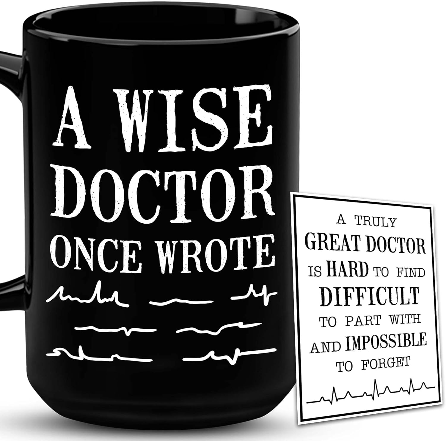 Amazon.com: VUNVUT86 Christmas Gift For Doctor - Doctor Gifts - A Wise ...