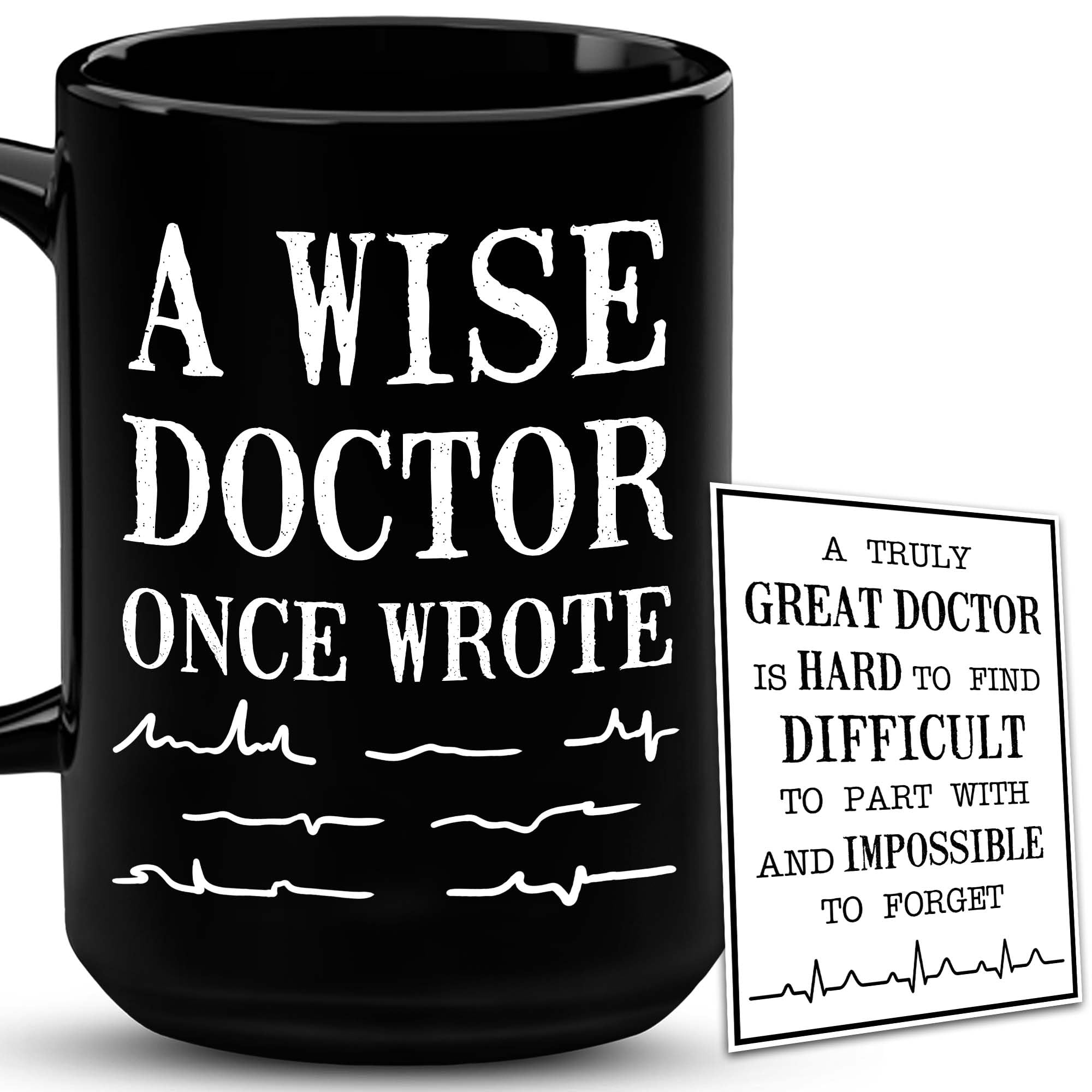 Amazon.com: VUNVUT86 Christmas Gift For Doctor - Doctor Gifts - A Wise ...