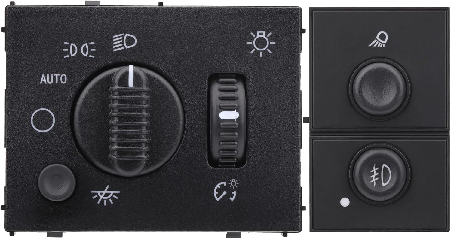 Amazon.com: Obaee Headlight Dimmer Headlamp Control Switch & Fog Lamp ...