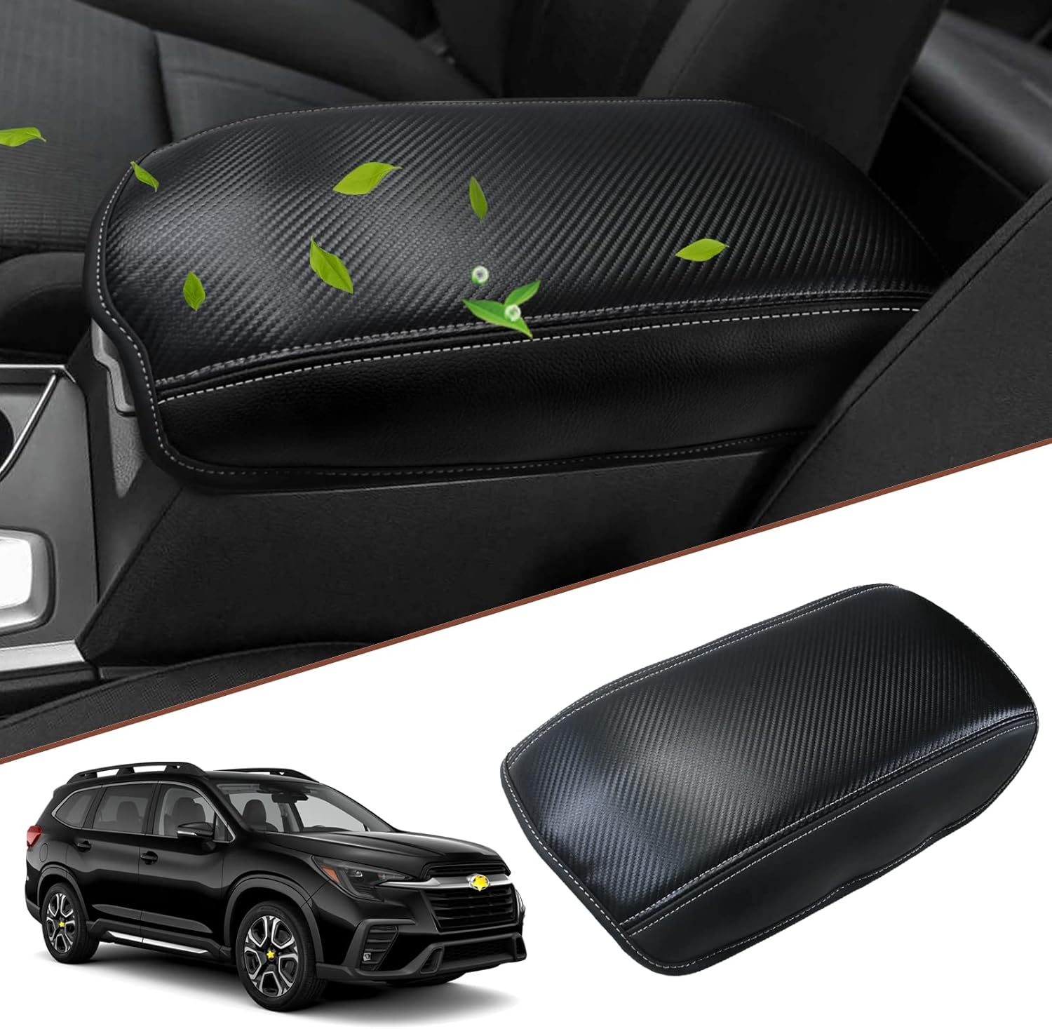 Amazon.com: SKTU for 2019-2025 Subaru Ascent Armrest Cover 2023-2025 ...