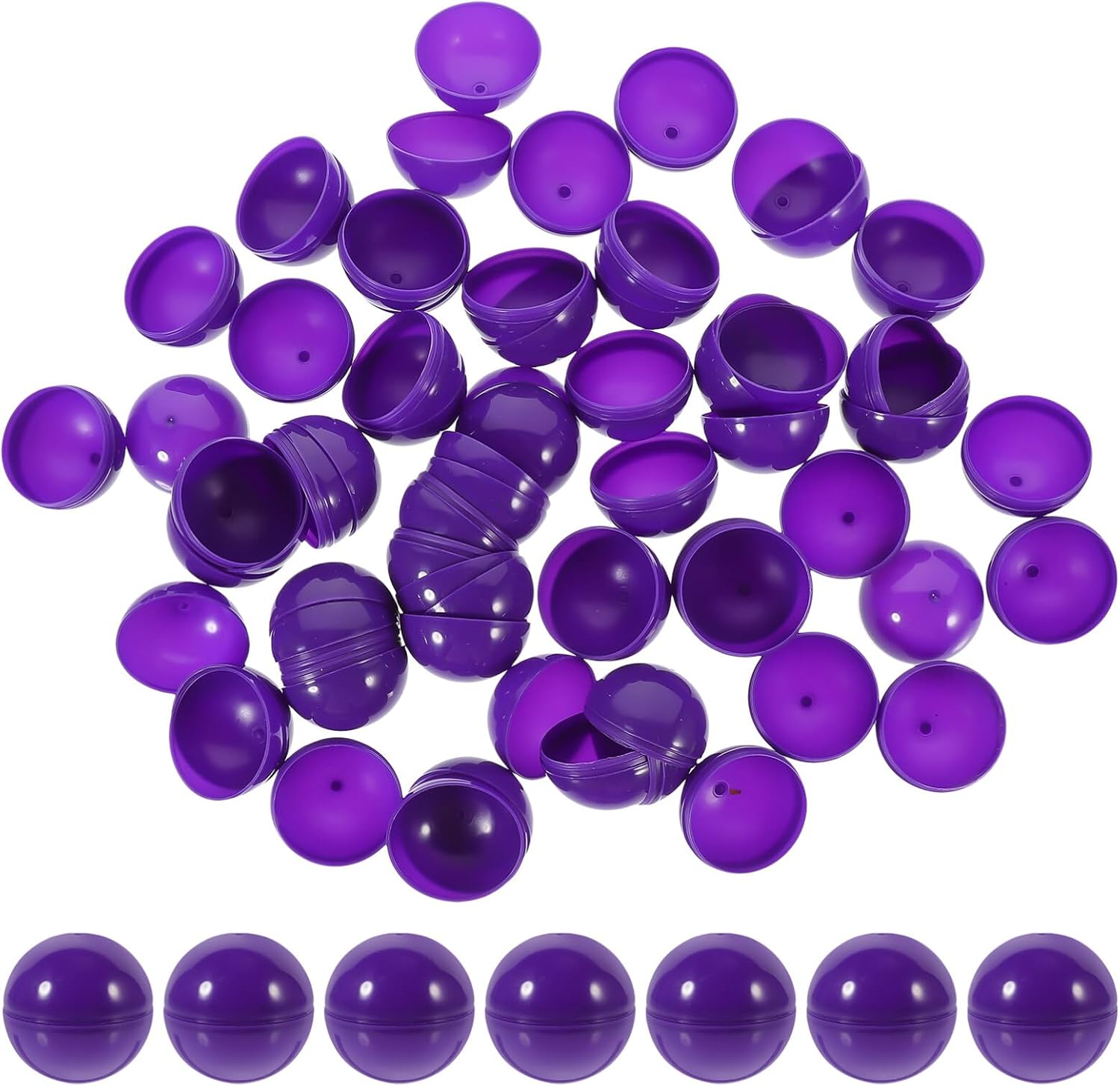 Amazon.com: HOLIDYOYO 50pcs Fillable Vending Machine Capsules Ball ...