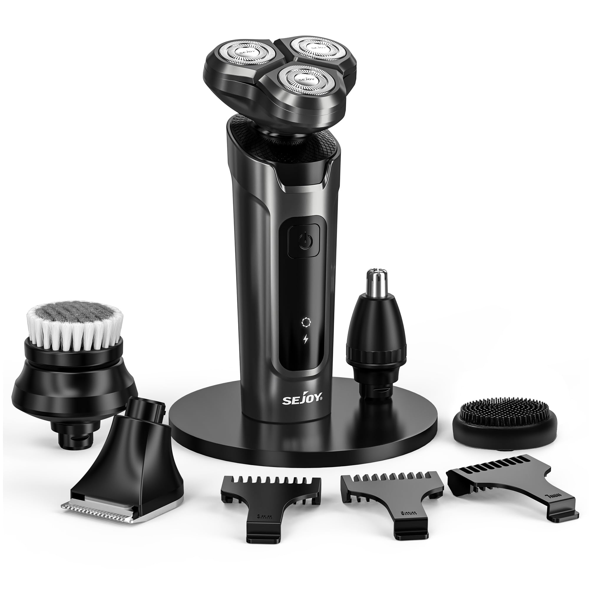 Sejoy Shavers for Men Rechargeable, Electric Razors for Men Cordless ...