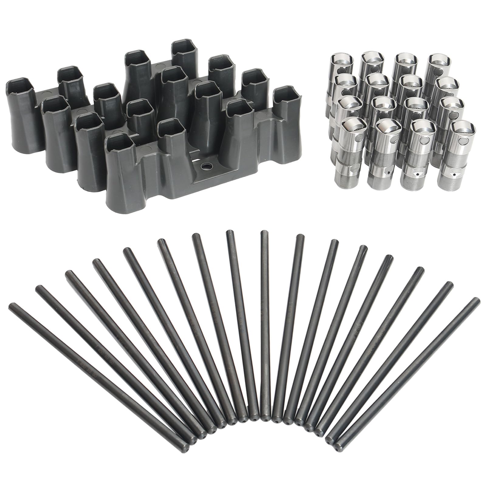 Amazon.com: LS7 Hydraulic Roller Lifters Guide Trays and Pushrods, Fit ...