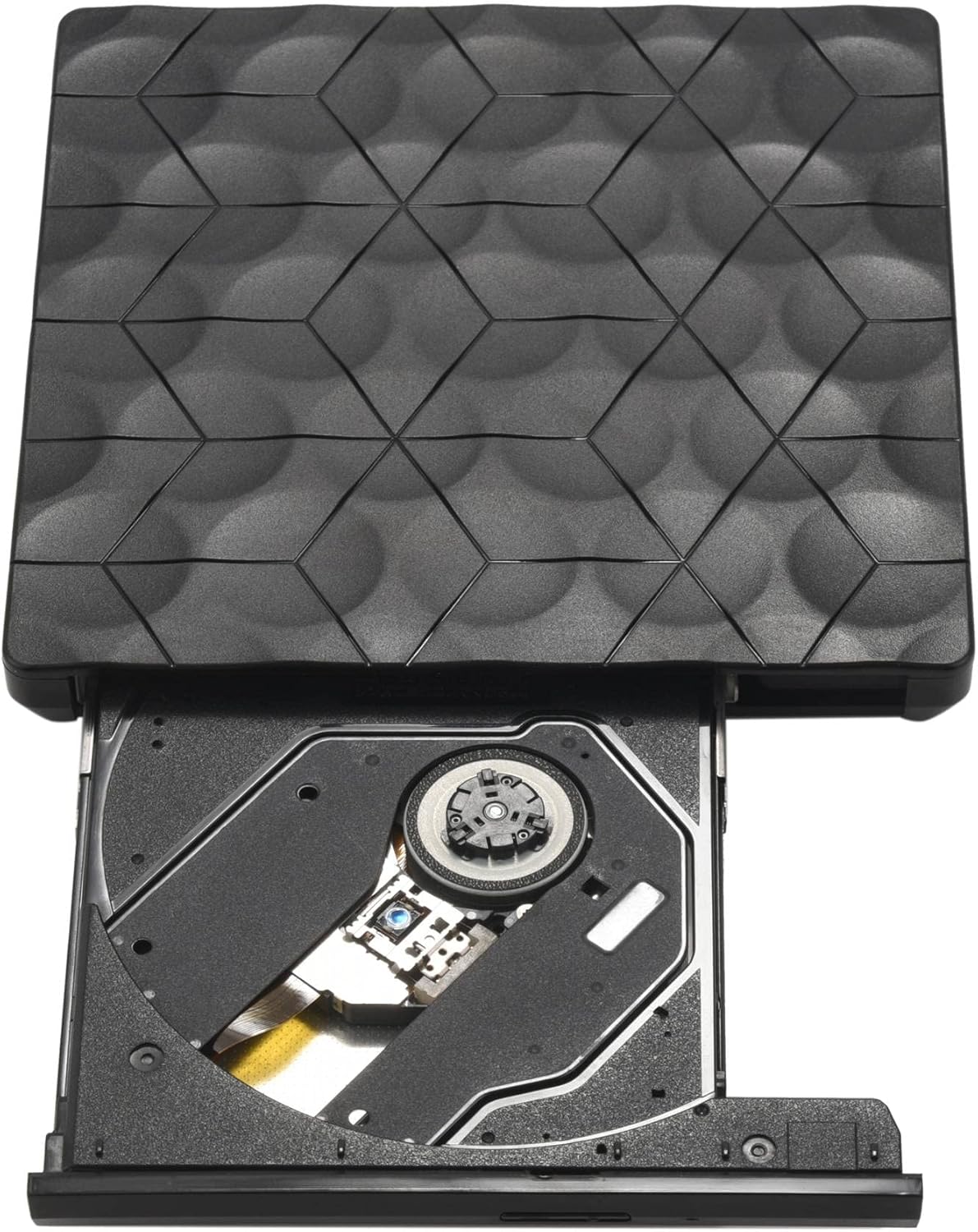 Nudiuhis External CD DVD Drive USB 3.0 & Type-C External CD DVD/+ RW ...