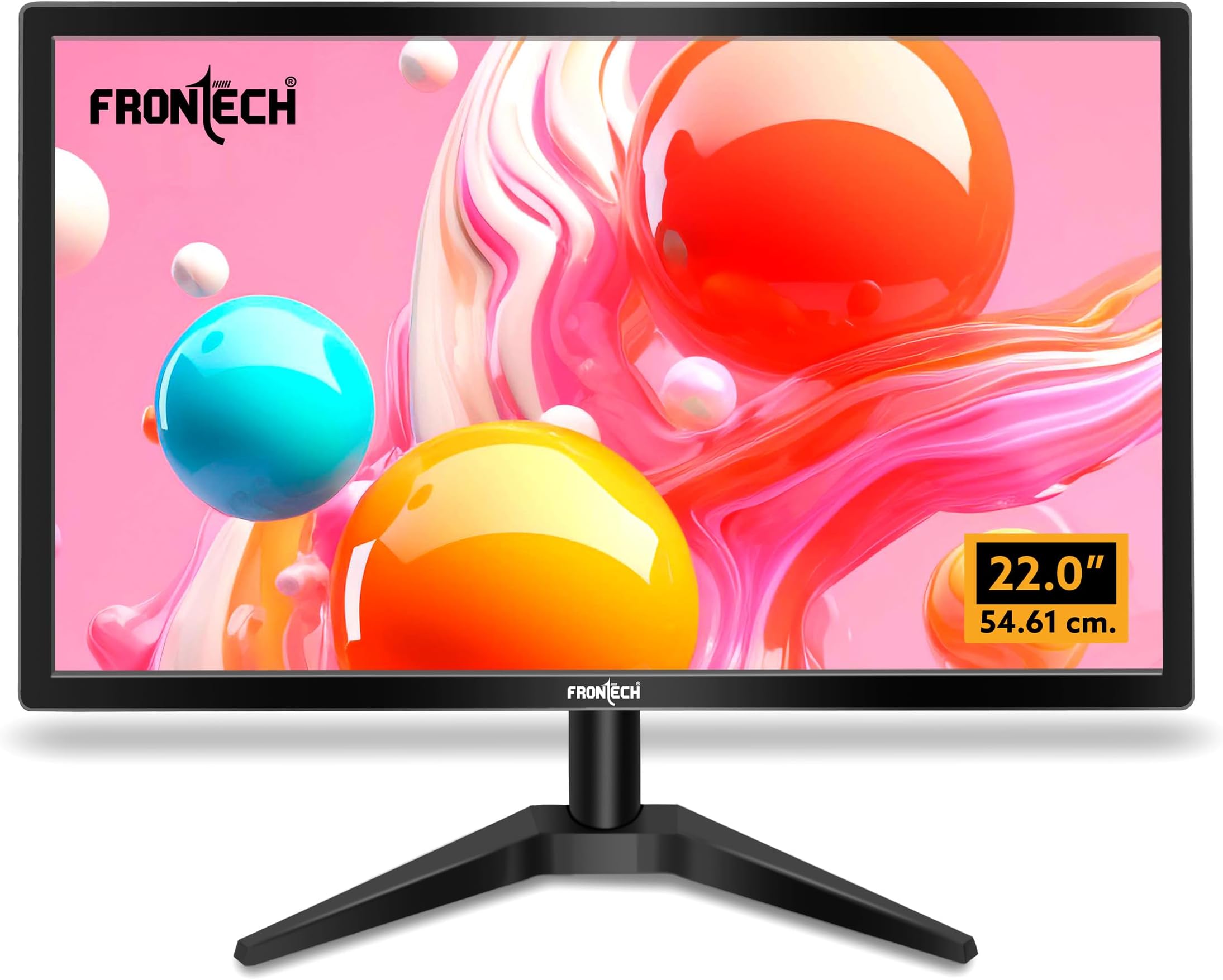 FRONTECH 22 Inch HD LED Monitor | Refresh Rate 60 Hz, 1680 X 1050 ...