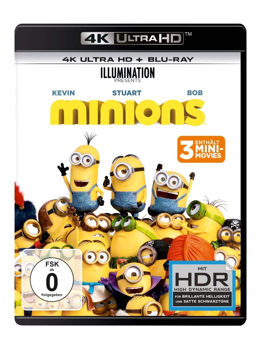 Minions (4K Ultra-HD) (+ Blu-ray 2D): Amazon.it: Bullock, Sandra, Rush ...