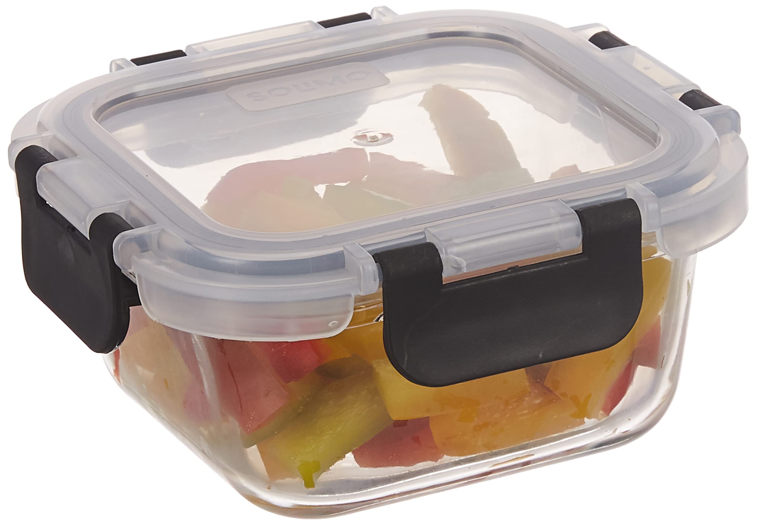 Buy Amazon Brand - Solimo Borosilicate Container Glass 350Ml ...