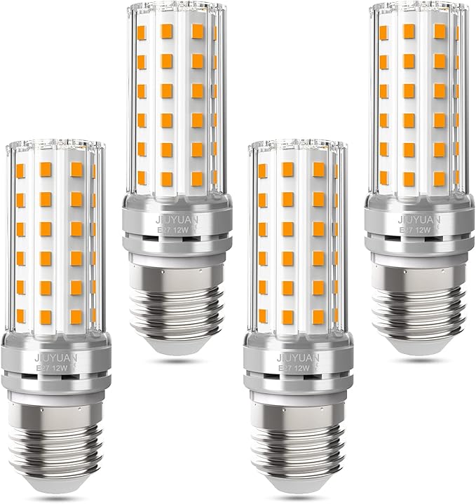 E27 LED Maiskolben Lampen 12W 2700K Warmweiß 1450LM, LED Mais ...