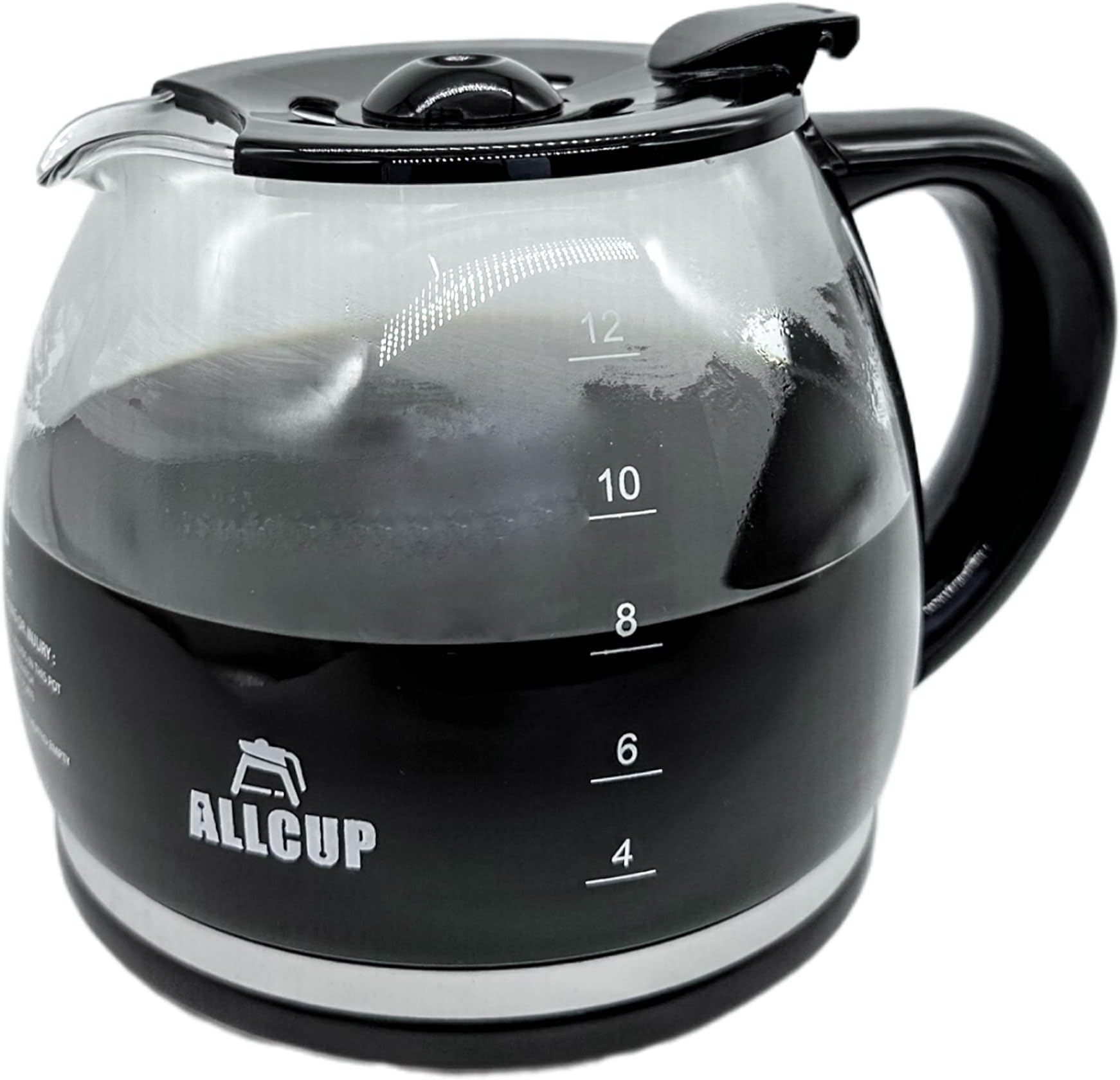 Amazon.com: 12-CUP Replacement Glass Carafe Compatible With Mr. Coffee ...