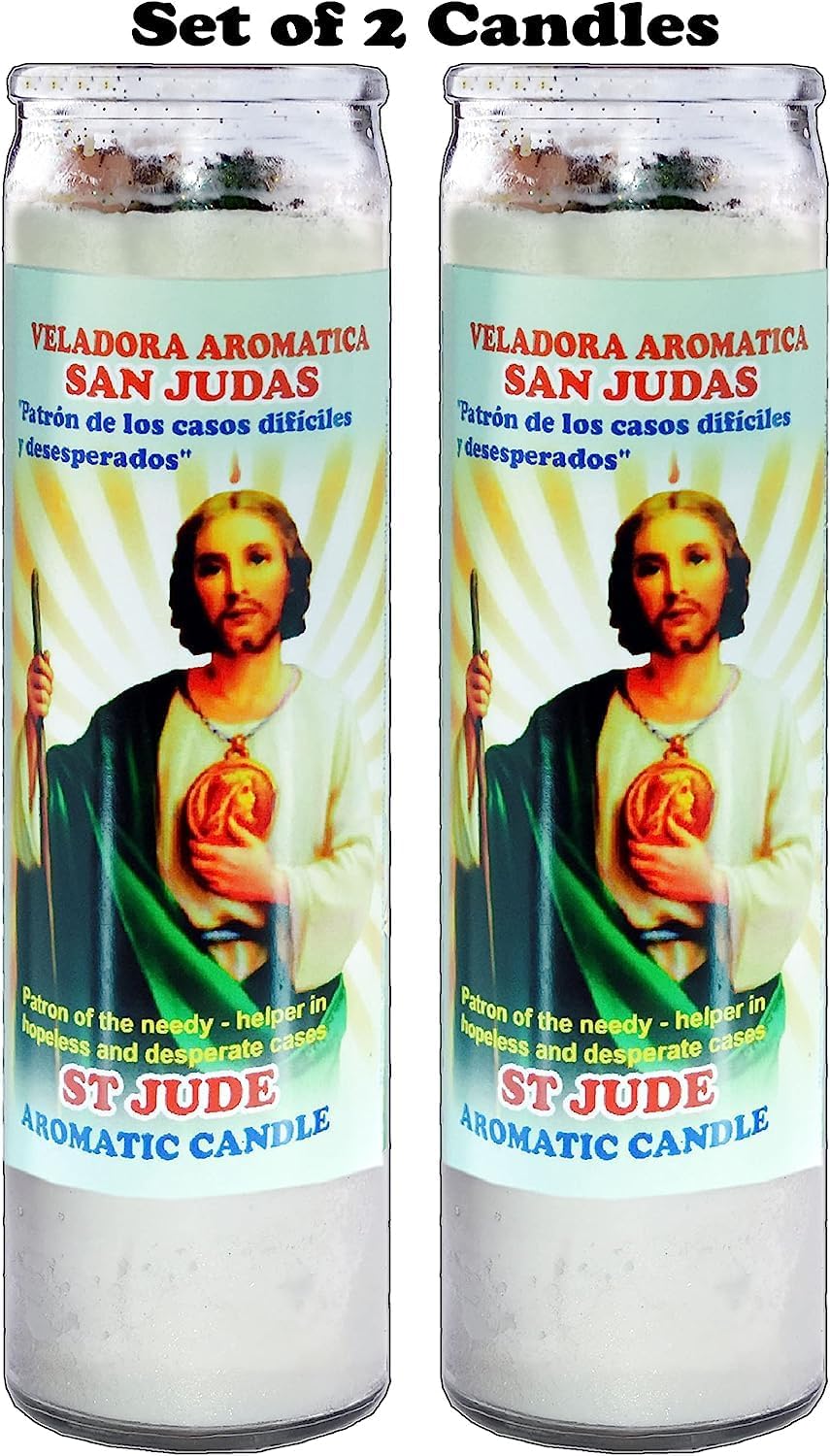 8 Velas Cóctel ST Jude Blanco SAN Judas Blanco AROMATICA – Yaxa Guatemala